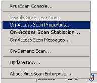 McAfee® Antivirus Version 8 Settings for Windows File Archiver