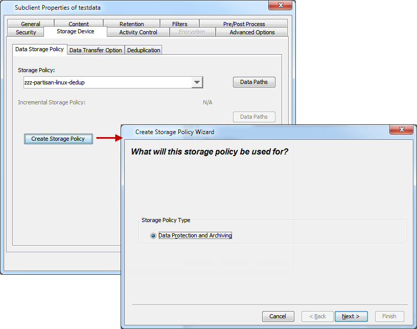 Configuration - OpenVMS File System iDataAgent
