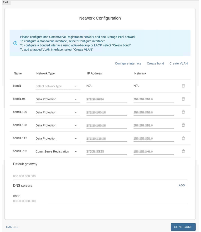 Deploying HyperScale X With Tagged VLAN and Bonding (Active-Backup or LACP)